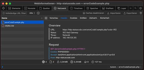 502 Bad Gateway Status Code