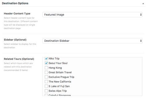 Create A Destination Post Themegoods Documentations
