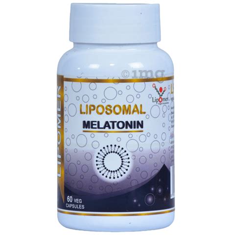 Lipomer Liposomal Melatonin Vegetarian Capsule Buy Bottle Of 600