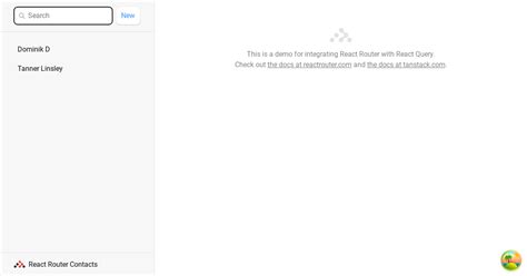 Tanstackquery Example React Router Codesandbox