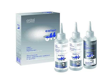 Смывка для волос estel color off (колор офф): цена, отзывы, инструкция ...