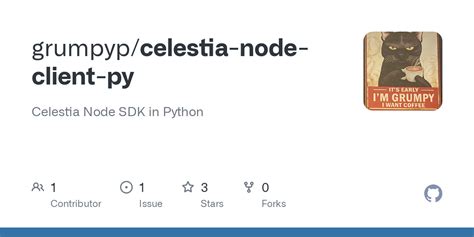 GitHub Grumpyp Celestia Node Client Py Celestia Node SDK In Python