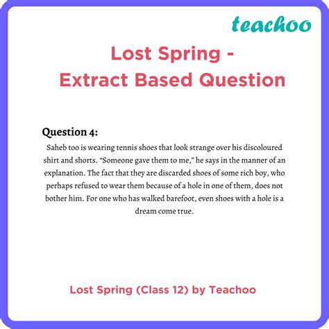 Lost Spring Flamingo English Class 12 Extract Based Question