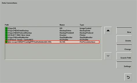 Connection Of Prinect Image Control To The Prinect Press Centerprinect