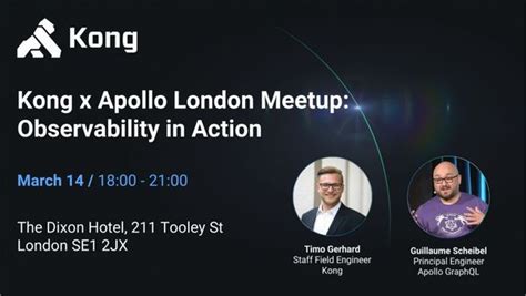 Apollo Graphql On Linkedin Kong X Apollo London Meetup Observability