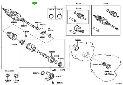 Toyota 43410-42180 (4341042180) SHAFT ASSY, FRONT DRIVE, RH - Амаяма ...