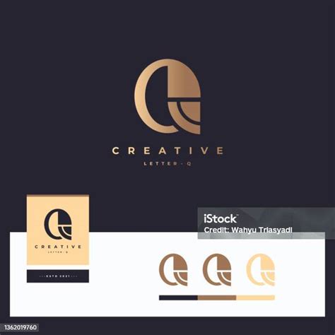 레터 Q 로고타입 디자인 로고에 대한 스톡 벡터 아트 및 기타 이미지 로고 알파벳 Q Ribbon Cutting Istock