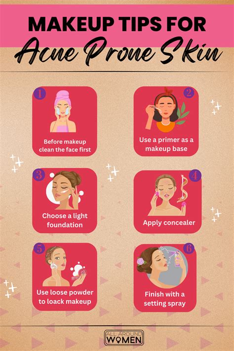 Makeup Tips For Acne Prone Skin