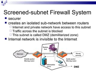 Firewalls PPT