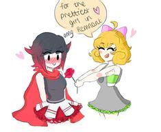 Penny X Ruby Ideas Rwby Comic Rwby Rwby Anime