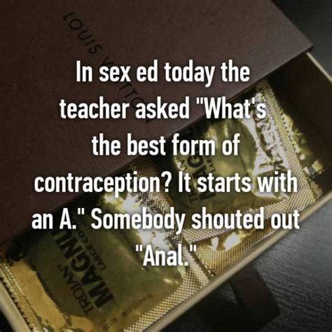 Embarrassing And Awkward Stories From Sex Ed Classes KLYKER COM