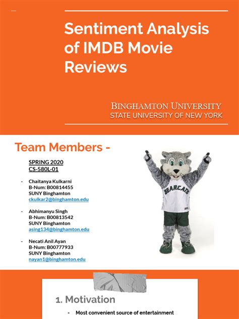 Sentiment Analysis Imdb Review Presentation Pdf Support Vector Machine Logistic Regression