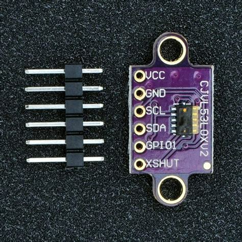 Vl53l0x Sensor De Rango Láser De Tiempo De Vuelo 3 5v Tof Módulo De