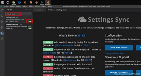 vscode中常用图标主题：【vscode icons】 有红黄绿三个圆圈的编辑器 csdn博客