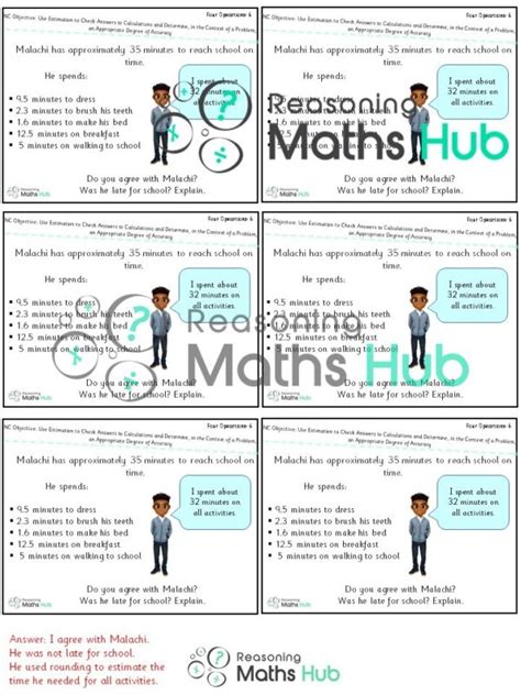 Use Estimation To Check Answers To Calculations Master The Curriculum