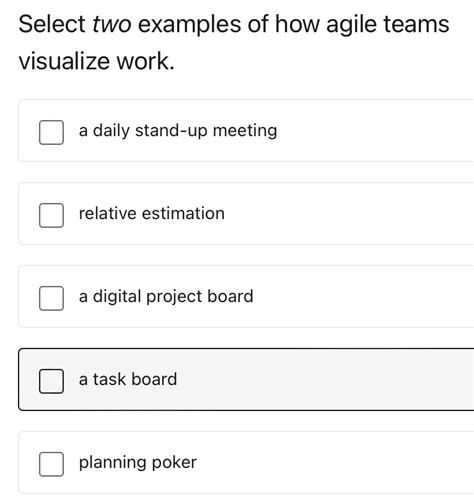 Select Two Examples Of How Agile Teams StudyX