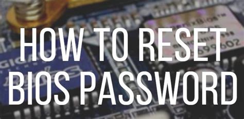 How To Reset Windows Password From Bios Step By Step Guide Wingeek