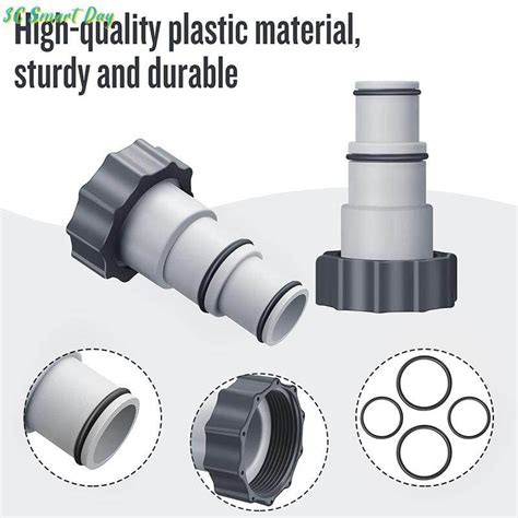 Hose Adapter Kit For Intex Hose Adapter Kit Replacement Hose Conversion Adapter With Clamp And