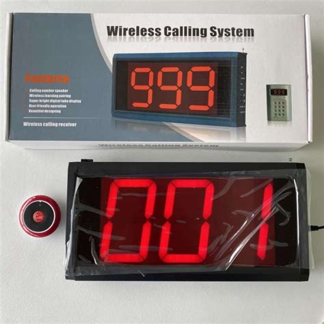 Promo Wireless Calling System Paket Receiver Tombol Calling Keypad Diskon 3 Di Seller Kuniy