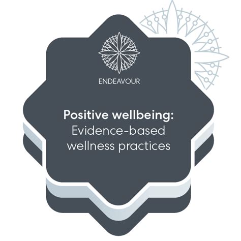 Positive Wellbeing Evidence Based Wellness Practices Credly