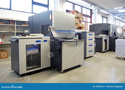 Digital Offset Printing Four Color Press Stock Image Image Of Cmyk Pantone 10052219
