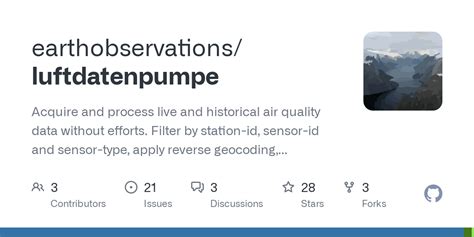 GitHub Earthobservations Luftdatenpumpe Acquire And Process Live And Historical Air Quality