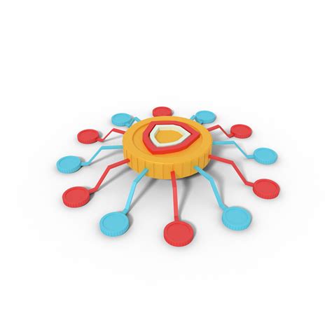 3d Illustration Of Security App Network 15110882 Png