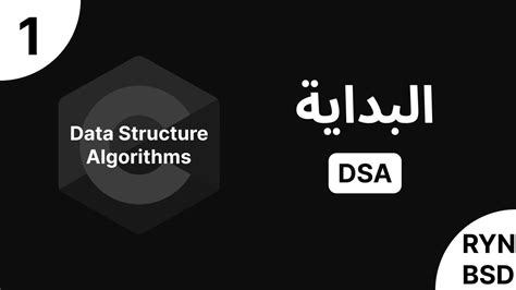 شرح Data Structure Algorithms Dsa البداية Youtube