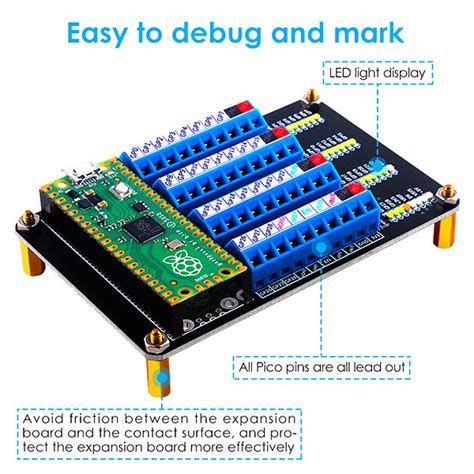 Screw Terminal Uitbreidingsbord Voor Raspberry Pi Pico W