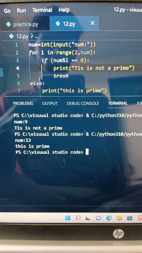 Manoj Kadali On Linkedin Identifing Prime Number Using Python