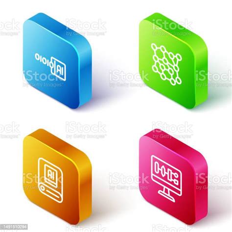 set isometric line binary code neural network artificial intelligence