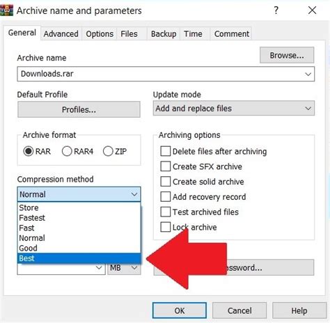 How To Compress Files To The Max Using WinRAR
