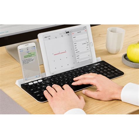 Jual Keyboard Logitech K780 Wireless Bluetooth Slim Multi Device Shopee Indonesia