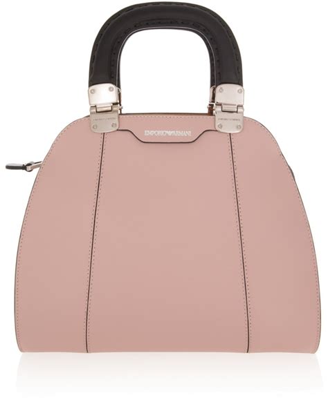 Emporio Armani Small Structured Tote Shopstyle