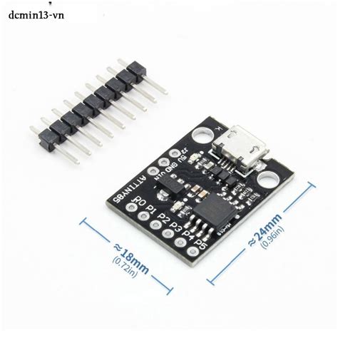 Attiny Attiny85 Digispark Kickstarter Micro Usb Development Board Modul Bảng Mạch Phát Triển