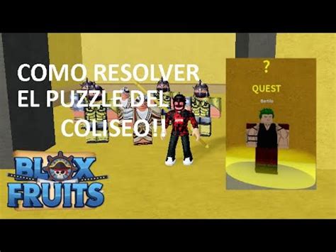 COMO HACER EL PUZZLE DE BARTILO BLOX FRUITS YouTube