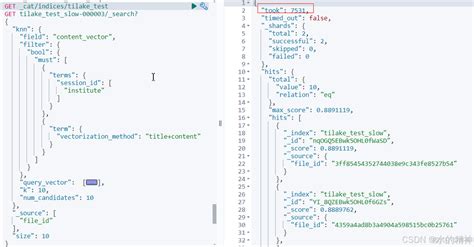 Elasticsearch向量检索（knn）千万级耗时长问题分析与优化方案51cto博客elasticsearch 向量检索