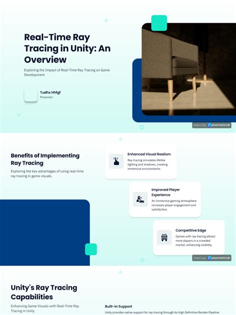 Real Time Ray Tracing In Unity Presentation Pdf