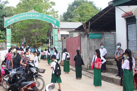 မကွေးမြို့နယ်အတွင်း ၂၀၂၁ ၂၀၂၂ ပညာသင်နှစ်အခြေခံပညာကျောင်းများ စတင်ဖွင့