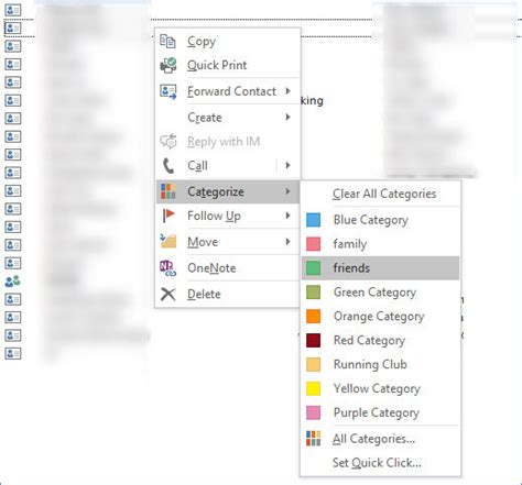 How To Categorize Contacts In Outlook Excelnotes