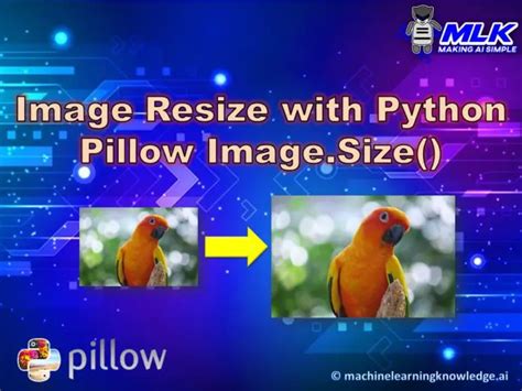 Python Pillow Pil Image Resize With Imageresize Function Mlk