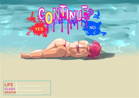 Rule 34 Beach Corpse Death Female Death Game Over Micro Bikini On