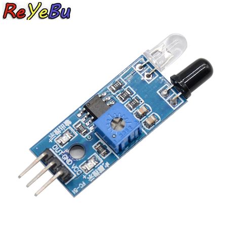 Pce Pin IR Infrared Barrier Module Car Obstacle Avoidance Obstacle Sensors Black Line Identify