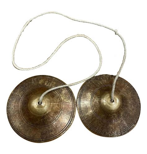 Golden Brass Manjira At Rs 930 Piece In Vrindavan Id 2853472043673