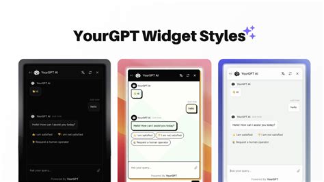 Custom Chat Widget Theme Yourgpt