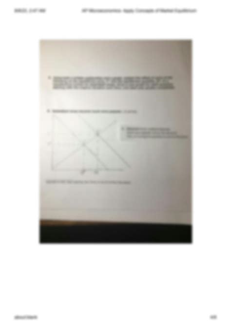 solution ap microeconomics apply concepts of market equilibrium