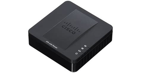 Cisco SPA122 RC SPA122 RC ATA 2 Port Phone Adapter With 1 Port Router