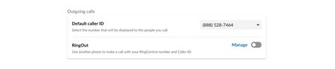 Managing Phone Settings In The RingCentral App RingCentral MVP