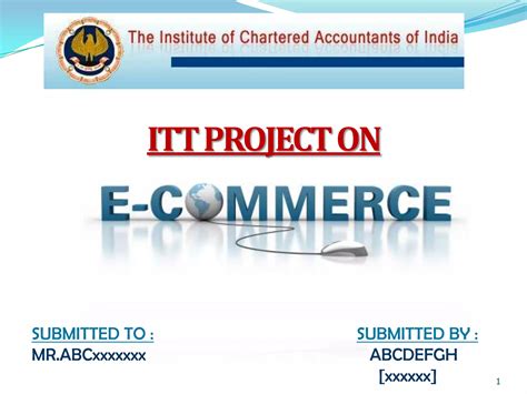 E COMMERCE PPT YASH JAIN PPT