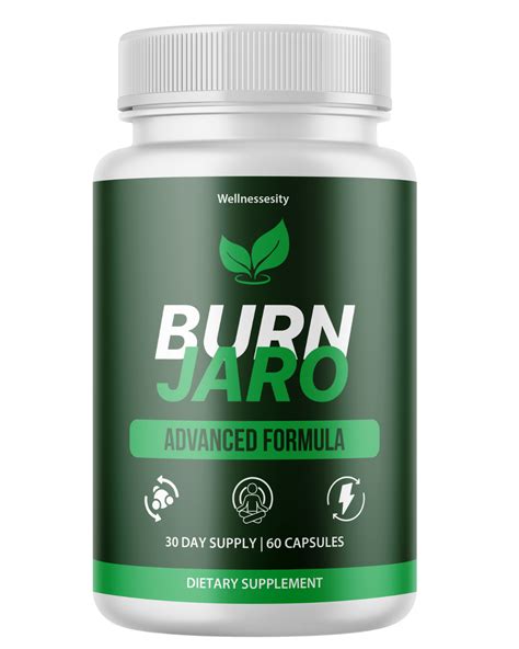 Burn Jaro Formula Energy And Detox Support Supplement 60 Capsules